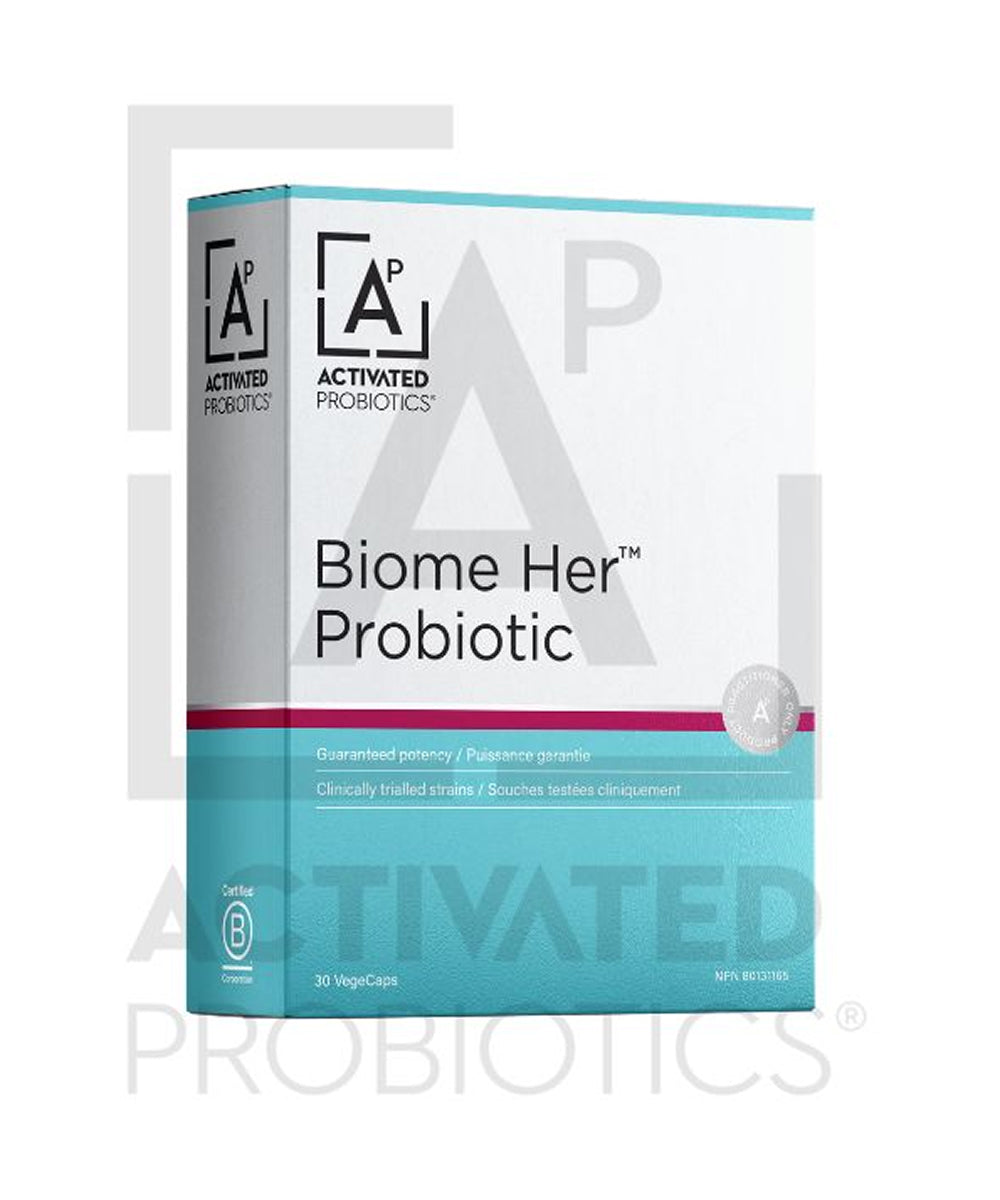 Biome Her Probiotic, 30 gélules - Probiotiques activés – Ecotrend Ecologics