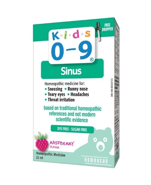 Kids 0-9 Sinus-All-In-One 25ml - Homeocan – Ecotrend Ecologics